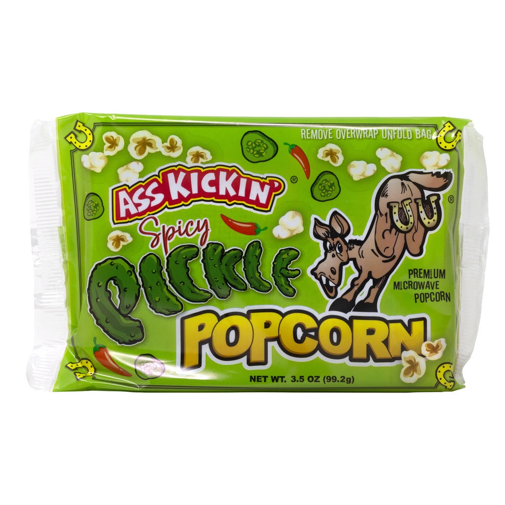 Ass Kickin' Spicy Pickle Popcorn