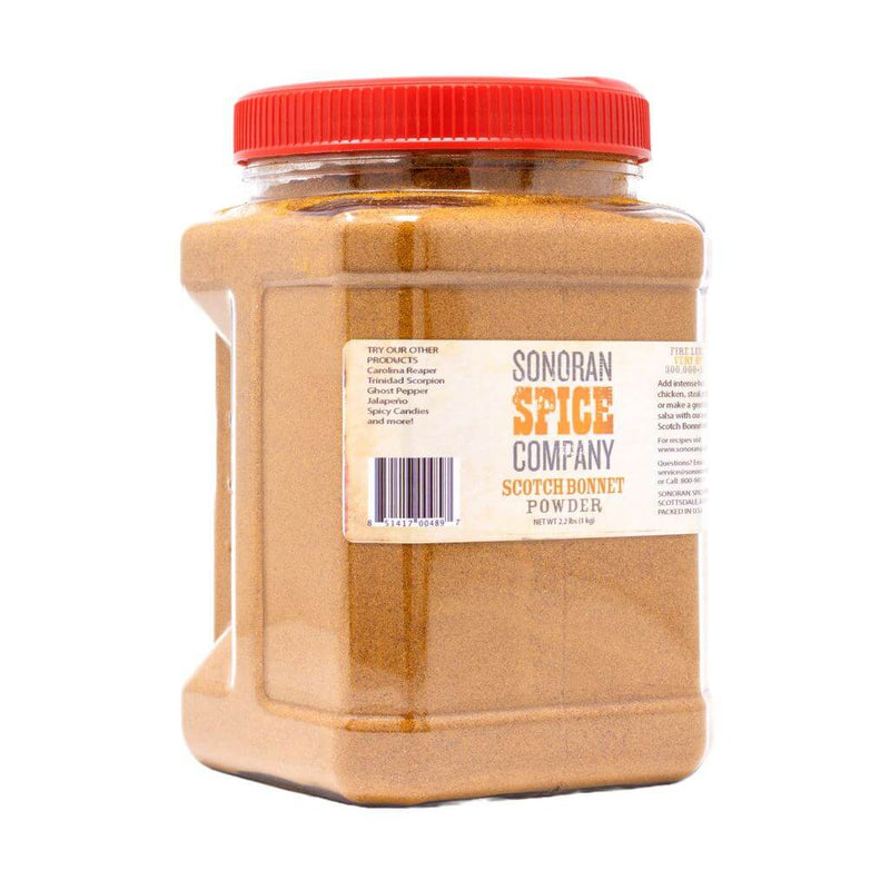 Scotch Bonnet Powder - 100% Pure Ground Scotch Bonnet Peppers - Sonoran ...