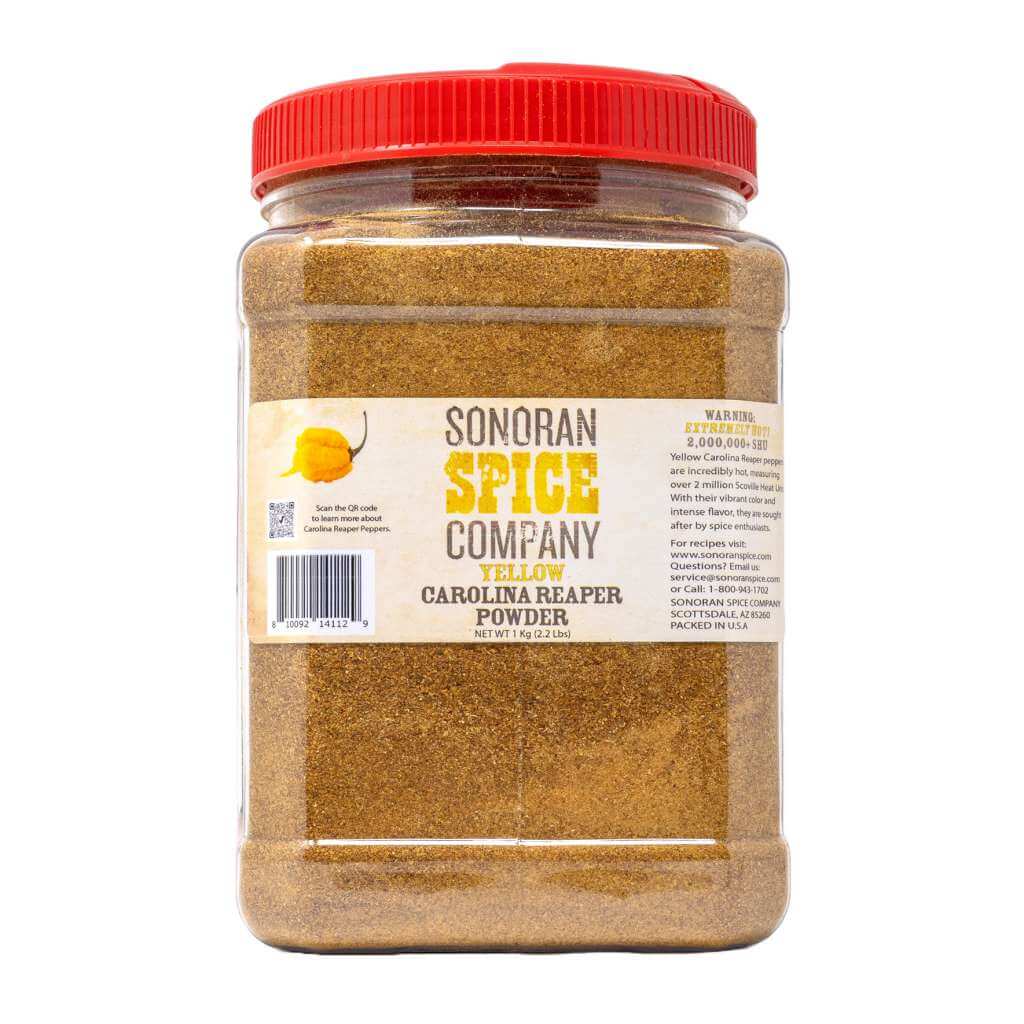 Buy Yellow Carolina Reaper Powder - Sonoran Spice