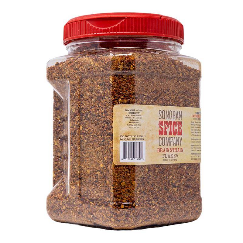 7 Pot Brain Strain Pepper Flakes - 100% Pure Chili Flakes - Sonoran Spice