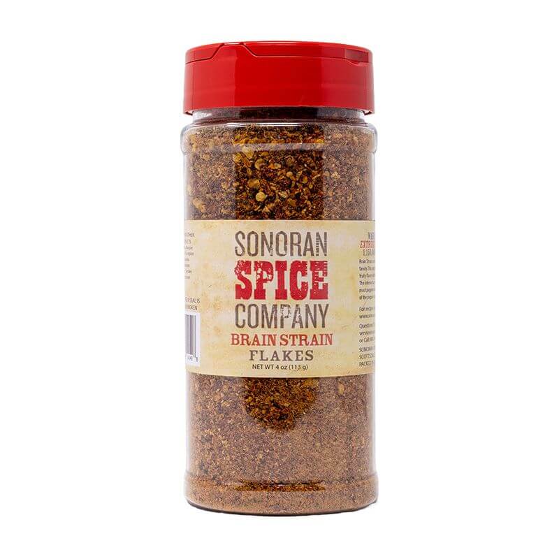 7 Pot Brain Strain Pepper Flakes - 100% Pure Chili Flakes - Sonoran Spice
