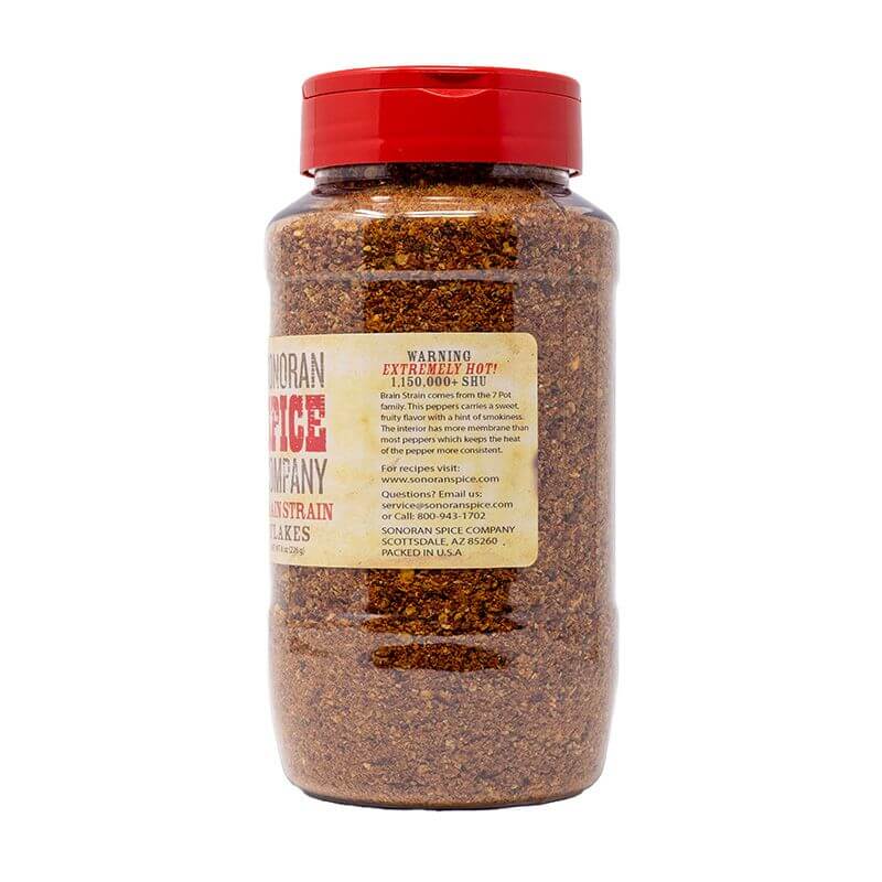 7 Pot Brain Strain Pepper Flakes - 100% Pure Chili Flakes - Sonoran Spice