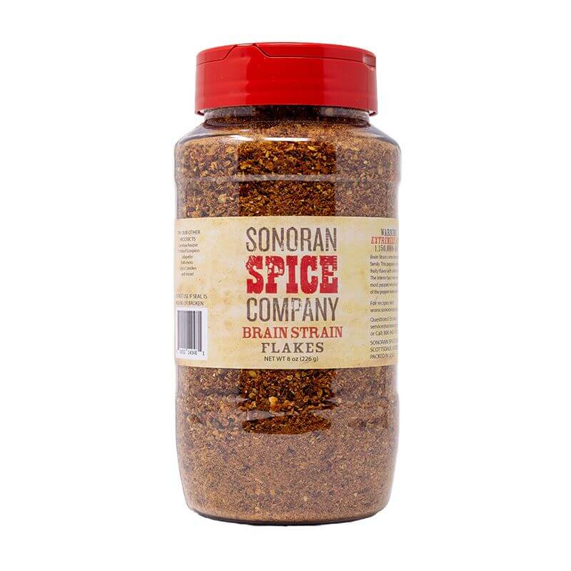 7 Pot Brain Strain Pepper Flakes - 100% Pure Chili Flakes - Sonoran Spice