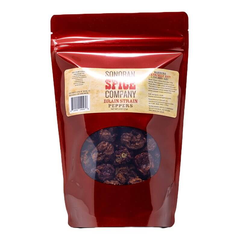 7 Pot Brain Strain Whole Peppers - Sweet, Fruity & Smoky Flavor ...