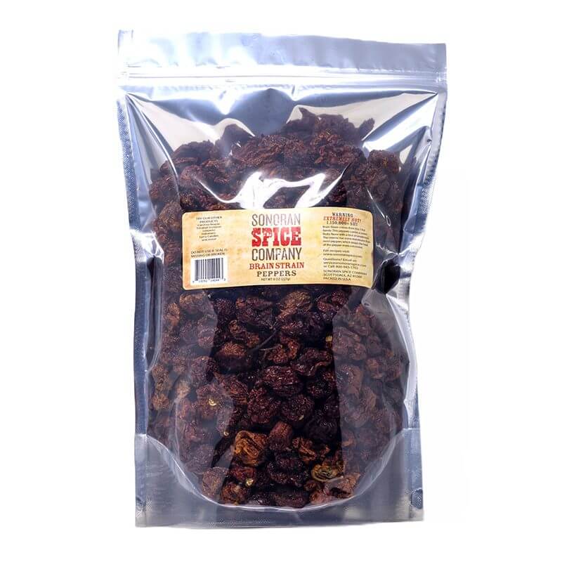 7 Pot Brain Strain Whole Peppers - Sweet, Fruity & Smoky Flavor ...