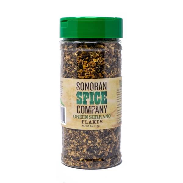 Dried Serrano Chili Pepper Flakes - Sonoran Spice