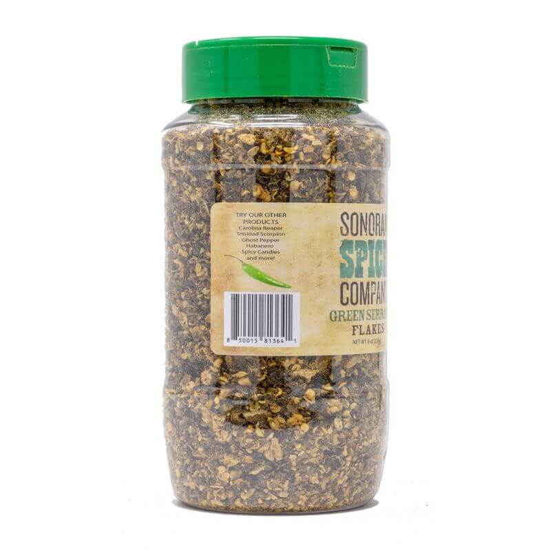 Dried Serrano Chili Pepper Flakes - Sonoran Spice