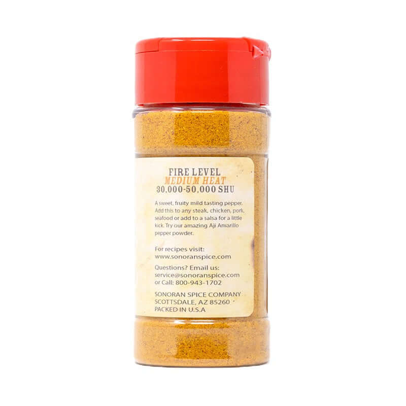 Buy Aji Amarillo Powder - Available In Various Sizes - Sonoran Spice