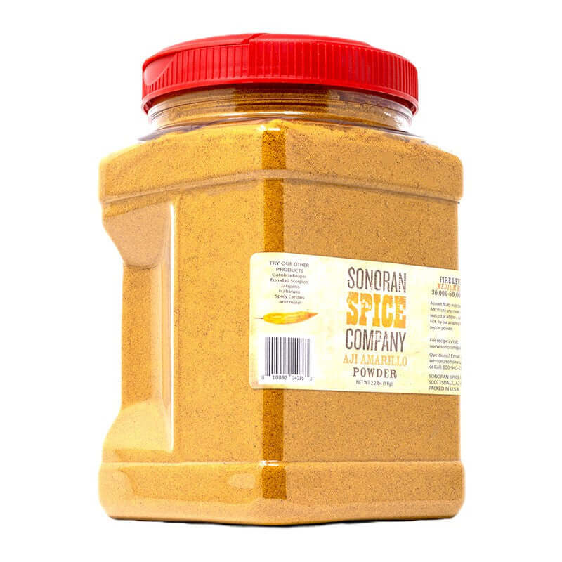 Buy Aji Amarillo Powder - Available In Various Sizes - Sonoran Spice