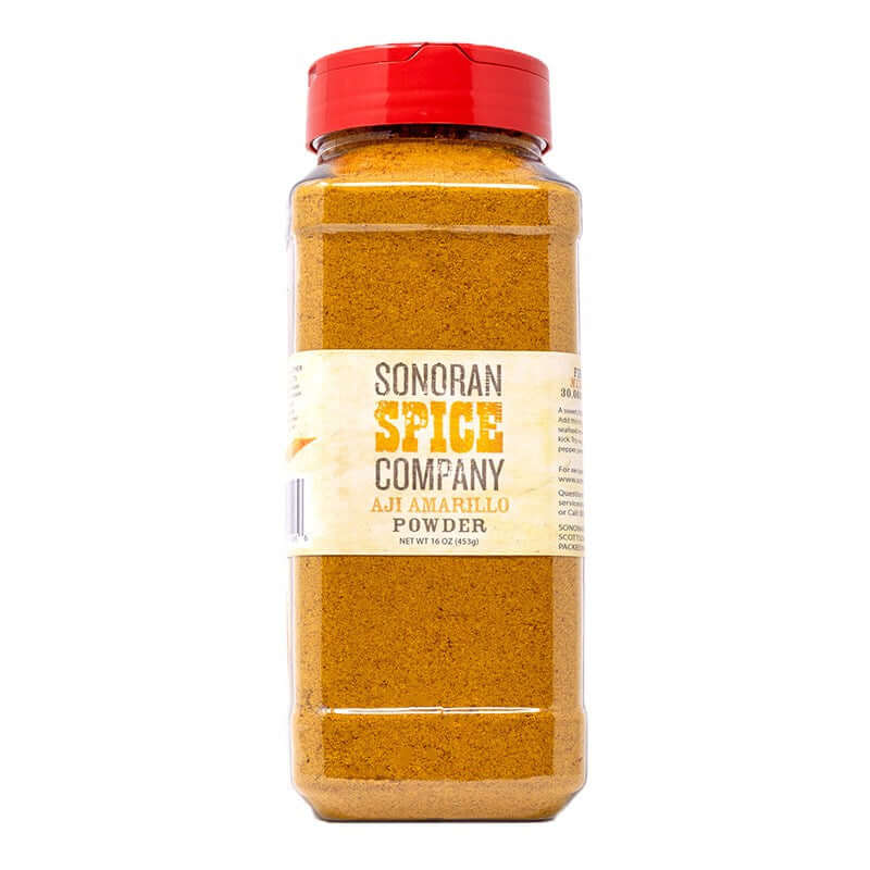 Buy Aji Amarillo Powder - Available In Various Sizes - Sonoran Spice
