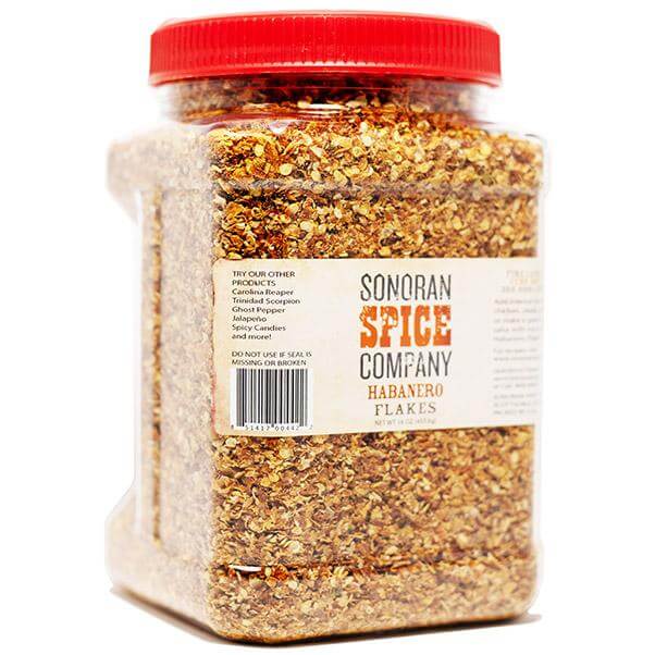 Crushed Habanero Pepper Flakes
