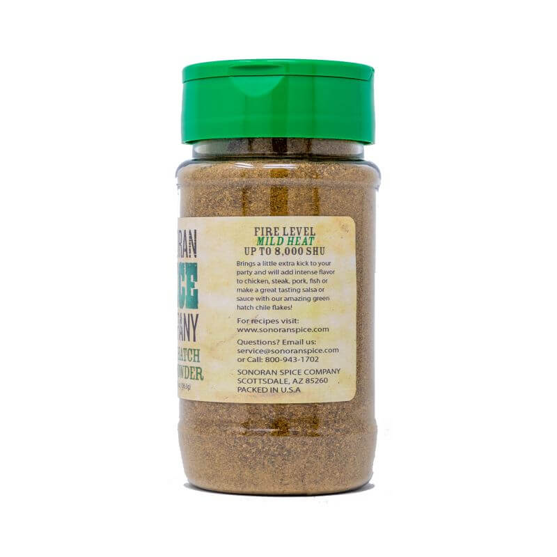 Hatch Green Chile Powder - 100% Pure Chili Powder - Sonoran Spice