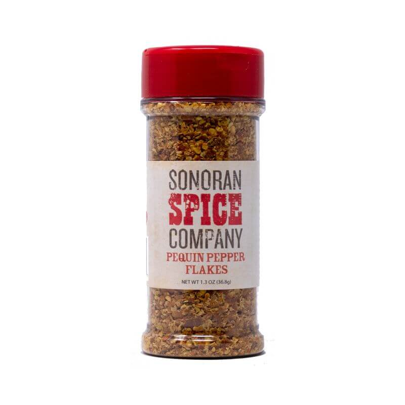 Chili Pequin Pepper Powder & Flakes - 100% Pure Chili - Sonoran Spice
