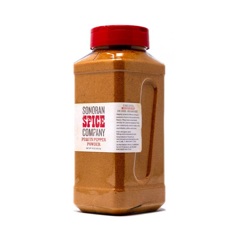Buy Chile Pequin Pepper Powder - Various Sizes Available - Sonoran Spice