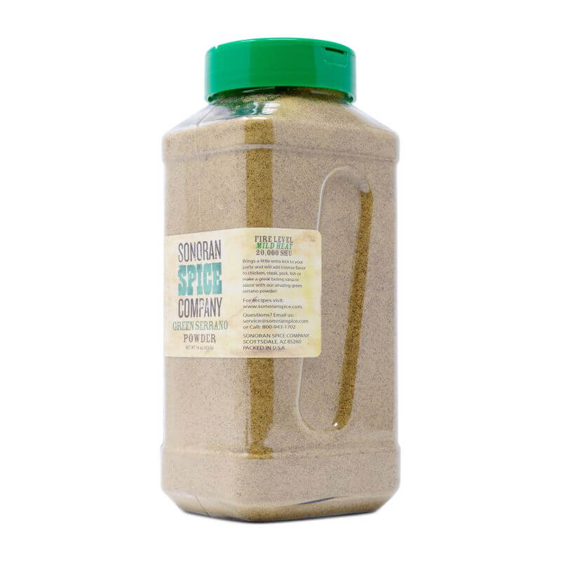 Buy Serrano Pepper Powder - 100% Pure & No Additives - Sonoran Spice