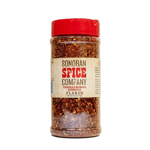 Dried Trinidad Scorpion Pepper Flakes | 100% Pure & Natural - Sonoran Spice