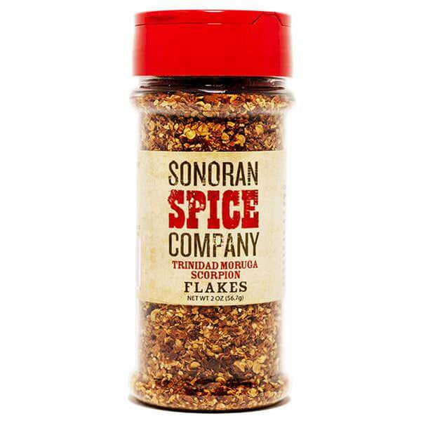 Dried Trinidad Scorpion Pepper Flakes | 100% Pure & Natural - Sonoran Spice